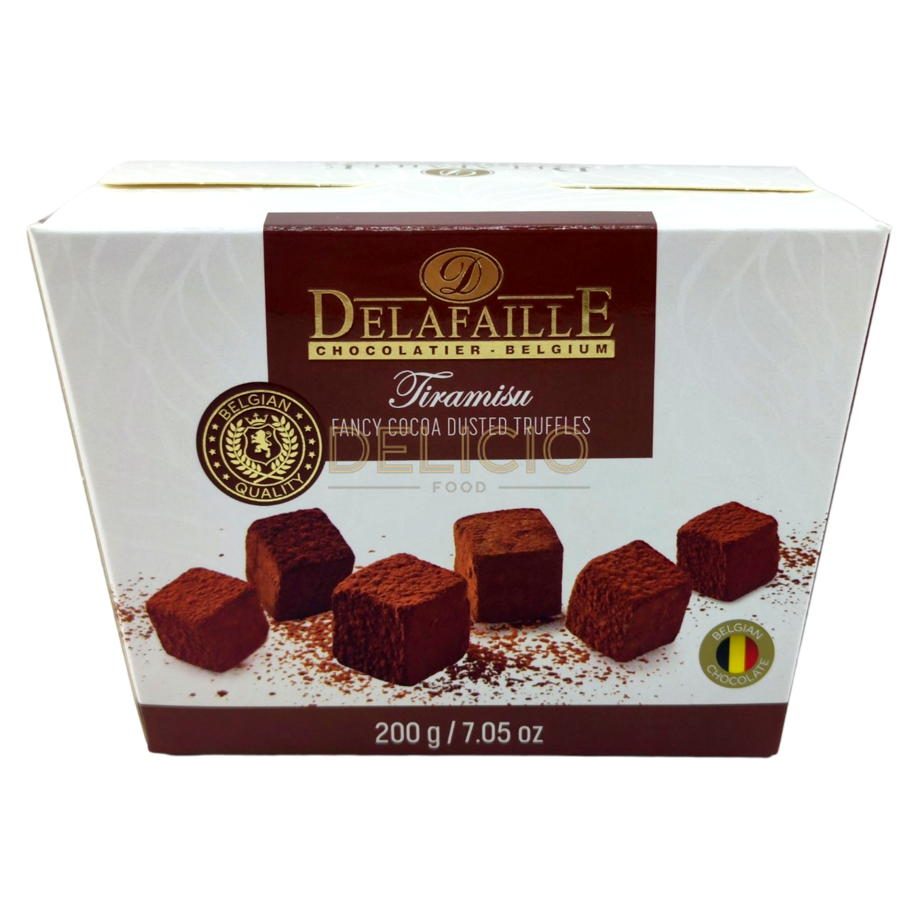 Купити Цукерки трюфель Delafaille Tiramisu 200г в Delicio Food