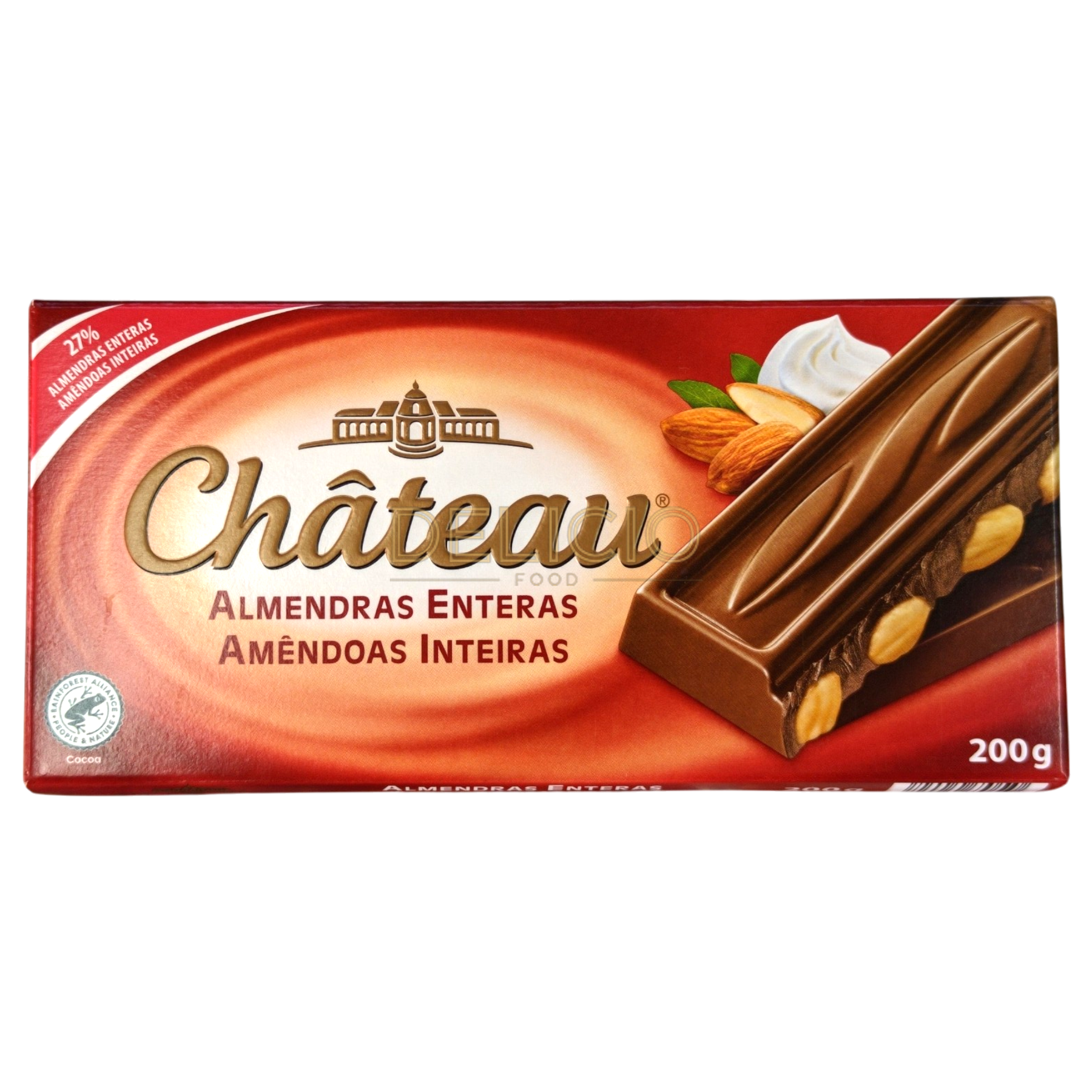 Купити Шоколад Chateau Almendras Enteras молочний з Мигдалем 200 г в ...